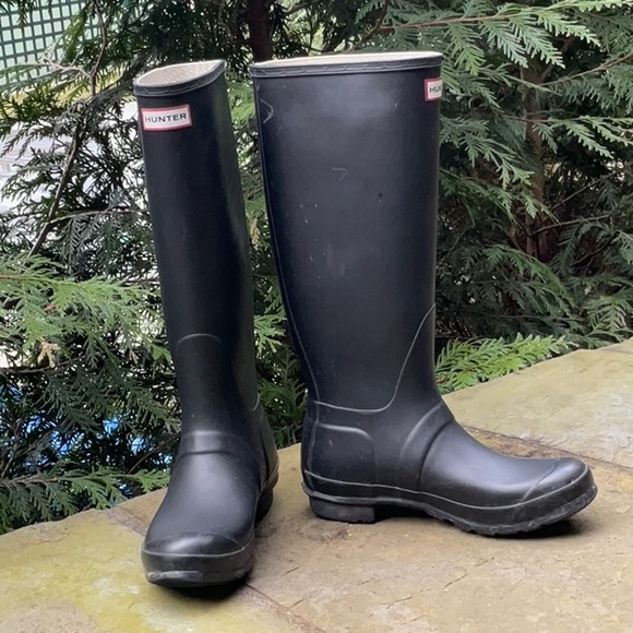 Hunter | Shoes | Hunter Original Tall Boots In Matte Black | Poshmark